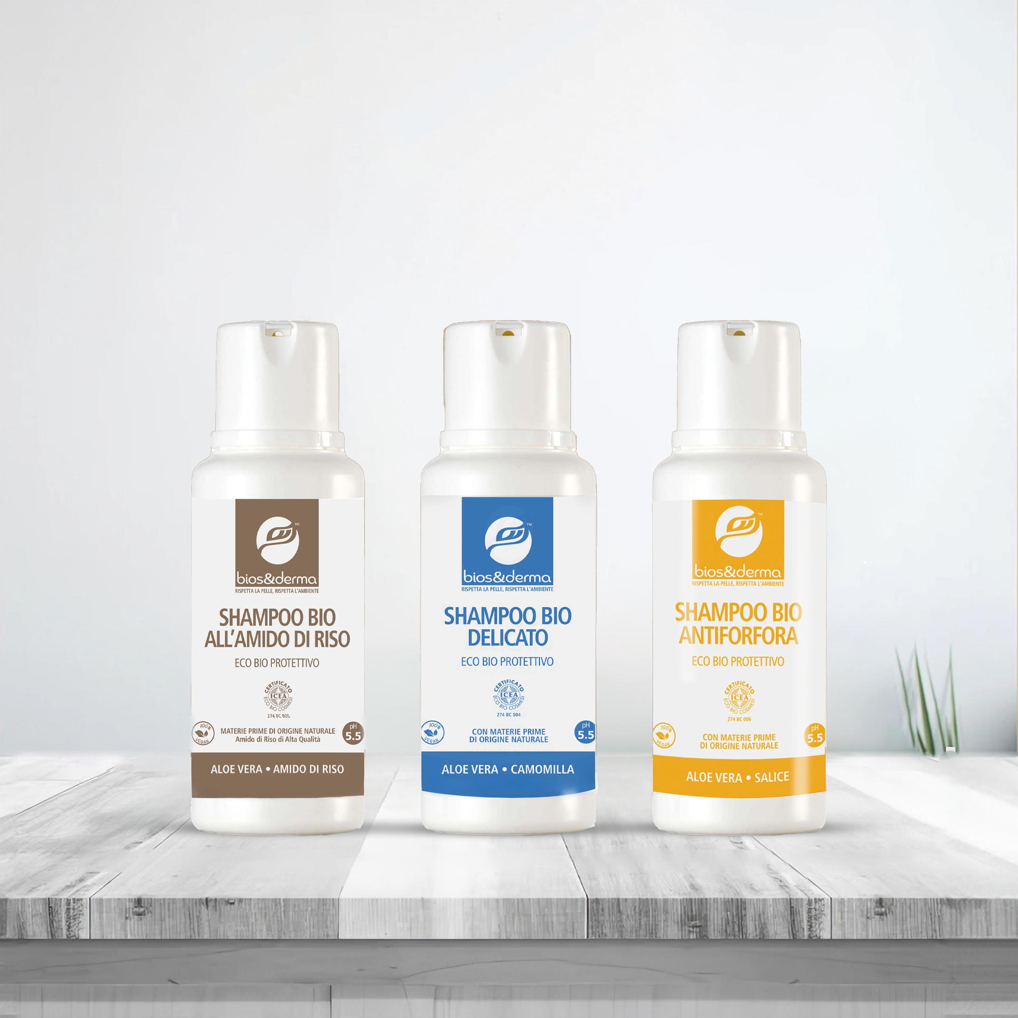 LINEA SHAMPOO – Bios&Derma