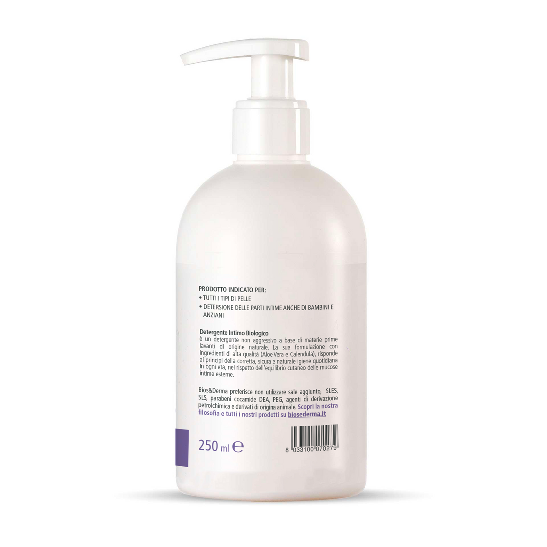 ORGANIC INTIMATE WASH (250ml Dispenser) – Bios&Derma